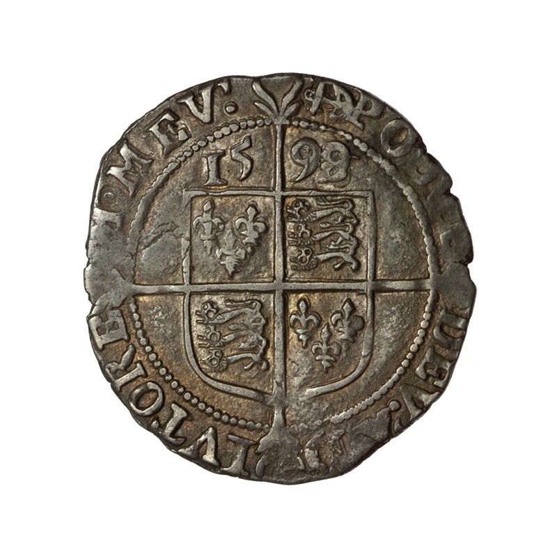 Elizabeth I Silver Sixpence 1599/8/6 G1743
