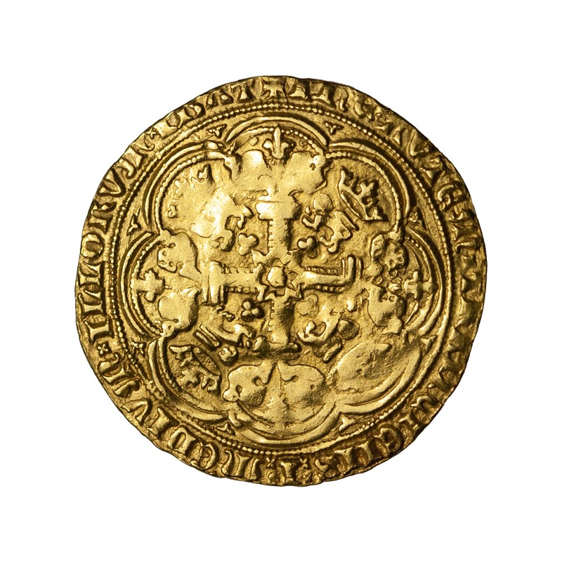 Edward III Gold Noble﻿ Pre-Treaty Gf D1647