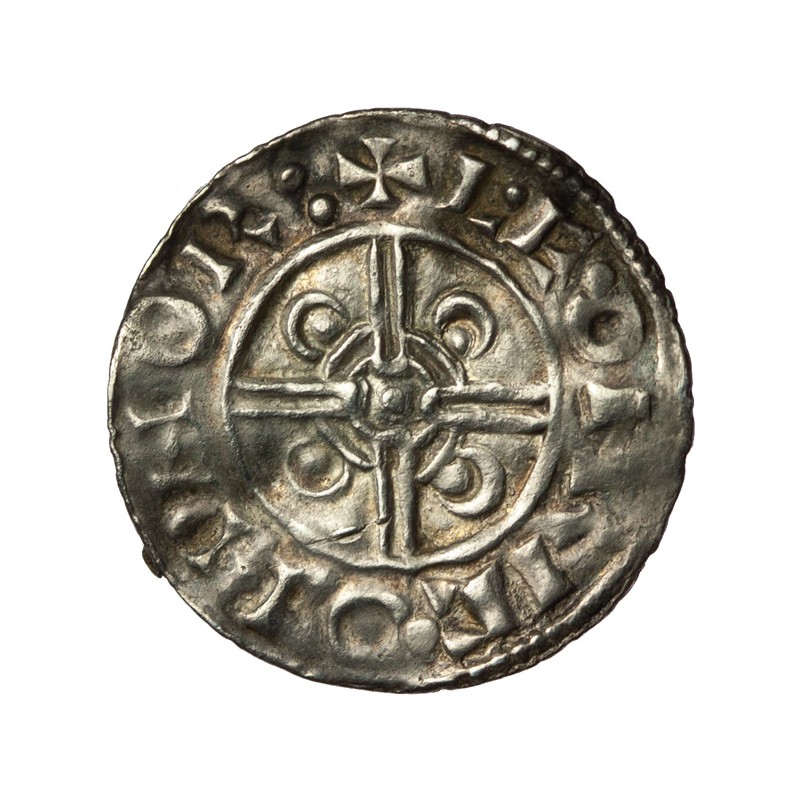 Cnut 'Pointed Helmet' Silver Penny Norwich B0427