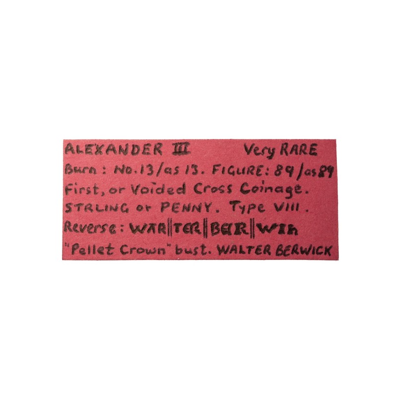Alexander III Silver Penny J0080
