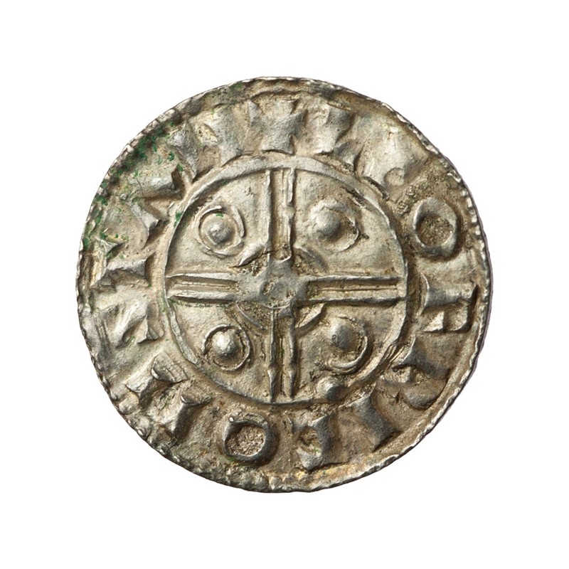 Cnut 'Pointed Helmet' Silver Penny B0436