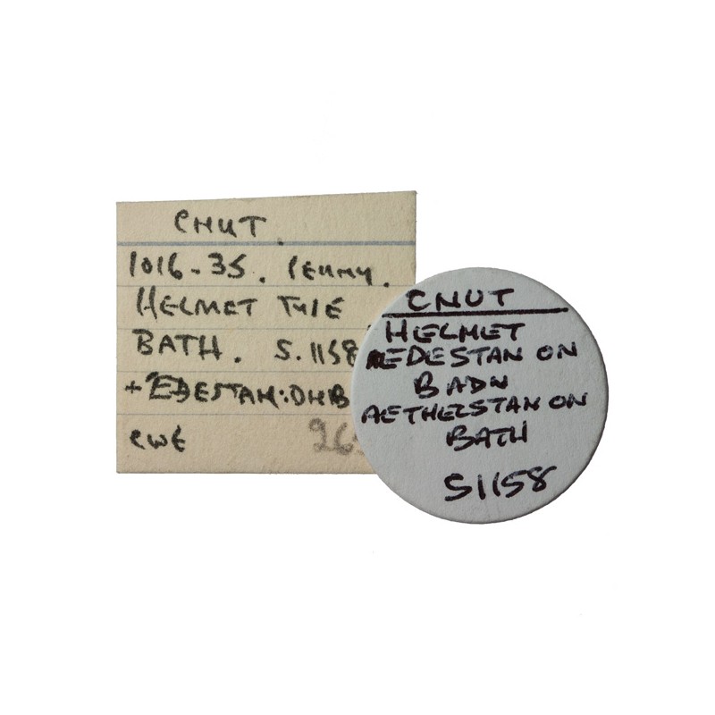 Cnut 'Pointed Helmet' Silver Penny Bath B0438