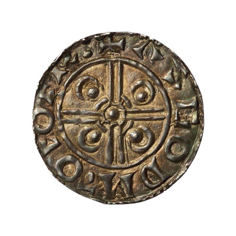 Cnut 'Pointed Helmet' Silver Penny York B0442