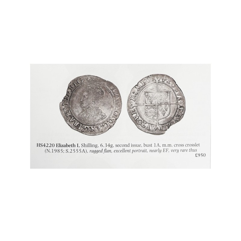 Elizabeth I Silver Shilling﻿ G1849