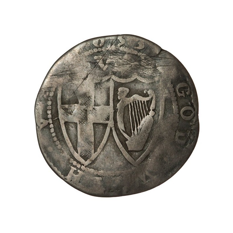 Commonwealth 1653 Silver Sixpence