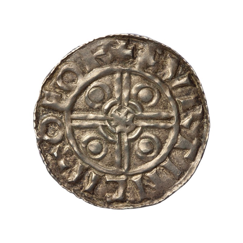 Cnut 'Pointed Helmet' Silver Penny York B0476