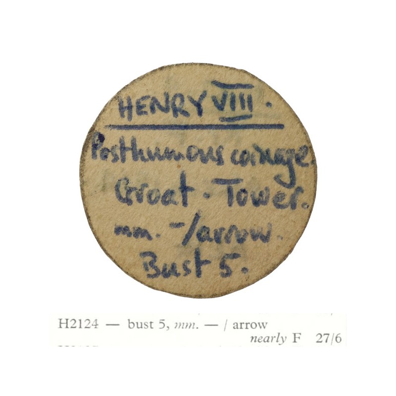 Henry VIII Posthumous Silver Groat G1931