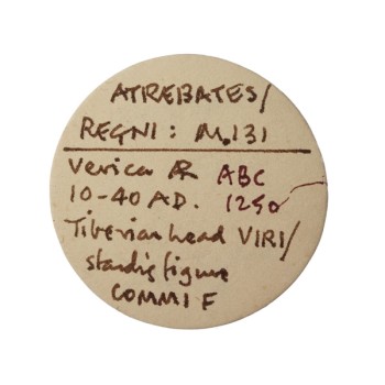 Atrebates & Regini 'Verica Tiberius' Silver Unit A0289