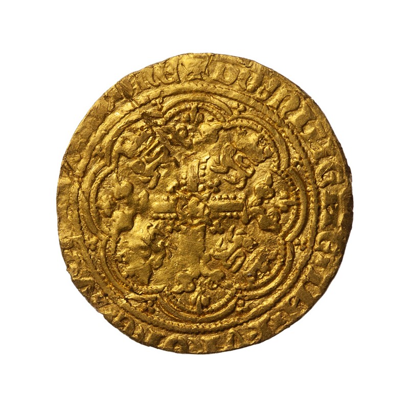 Edward III Gold Half Noble Pre-treaty Gh D1776
