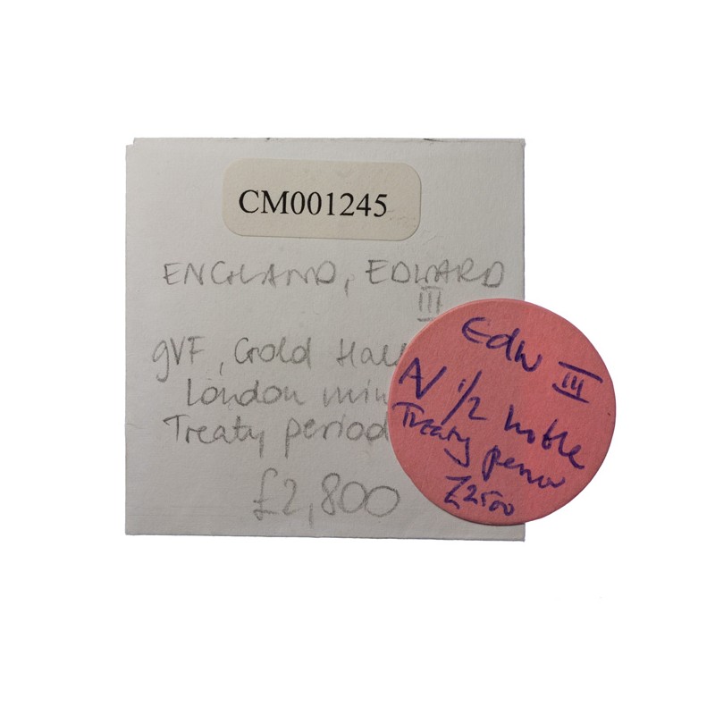 Edward III Gold Half Noble D1787