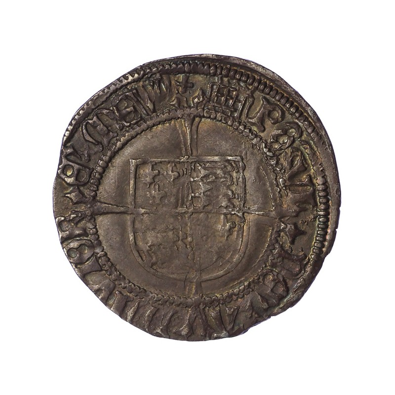 Henry VIII Silver Halfgroat G1985