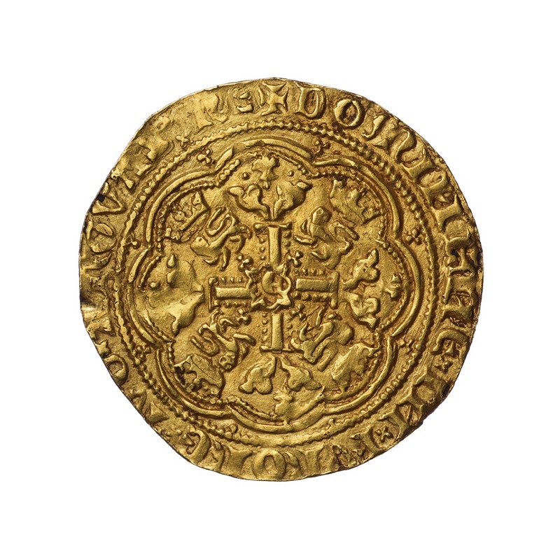 Edward III Gold Half Noble Pre-treaty Gh D1827