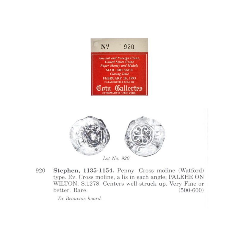 Stephen 'Watford' Silver Penny Wilton C0207