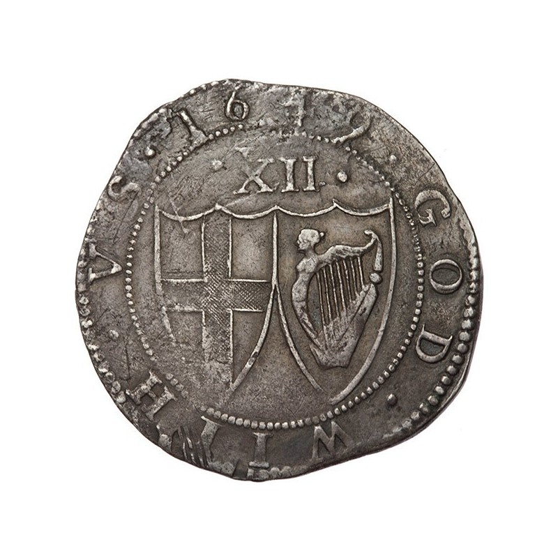 Commonwealth 1649 Silver Shilling I0295