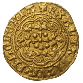 Edward III Gold Quarter Noble D1255