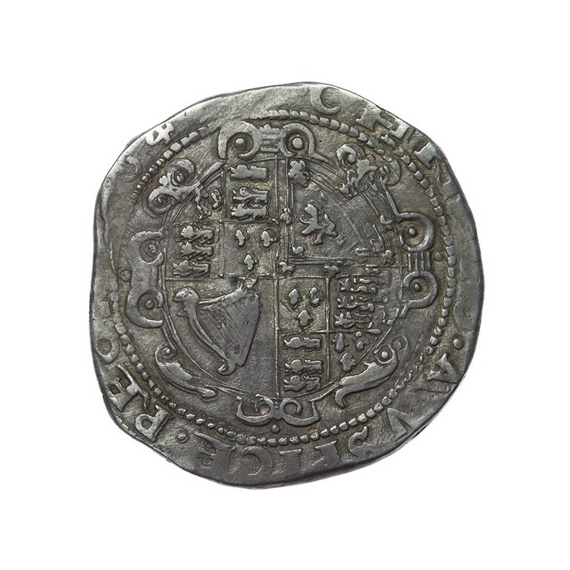 Charles I Silver Exeter Halfcrown﻿ H0443
