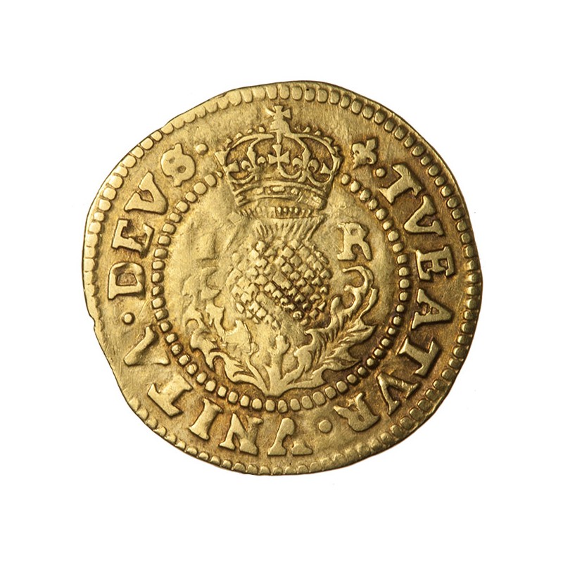 James I Gold Thistle Crown H0478