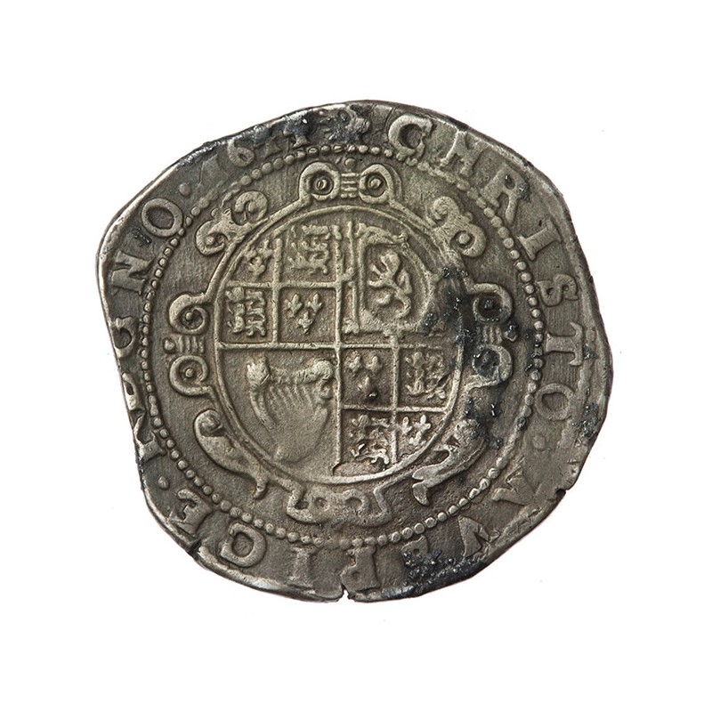 Charles I Silver Exeter Halfcrown﻿ H0490