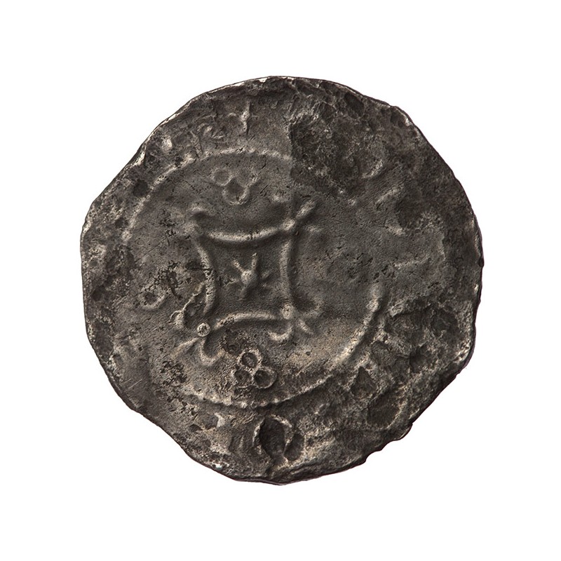Henry I Silver Penny Star in Lozenge Fleury Bury St. Edmunds C0087