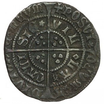 Henry VI Silver Half Groat 1