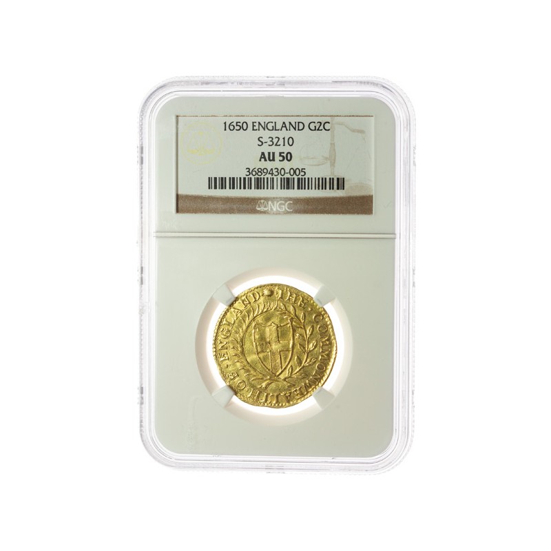 Commonwealth 1650 Gold Double-crown I0323