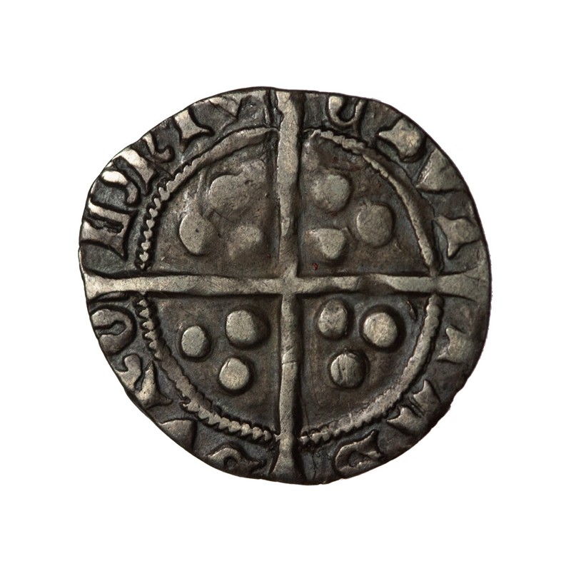 Henry Vi Silver Halfpenny Pinecone Mascle Durham E0402