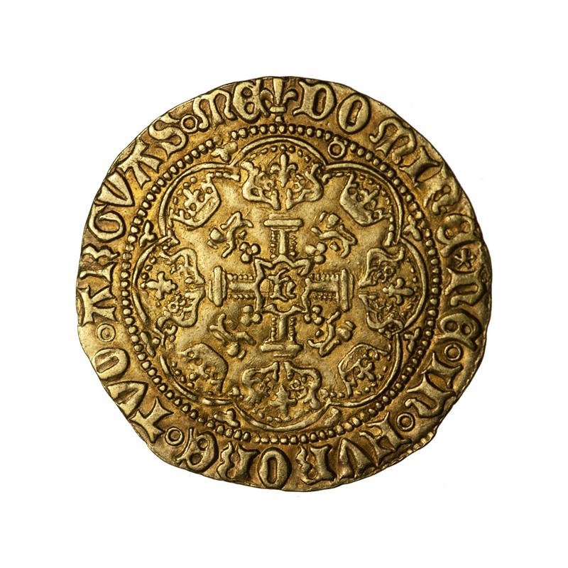 Henry VI Gold Half Noble E0405