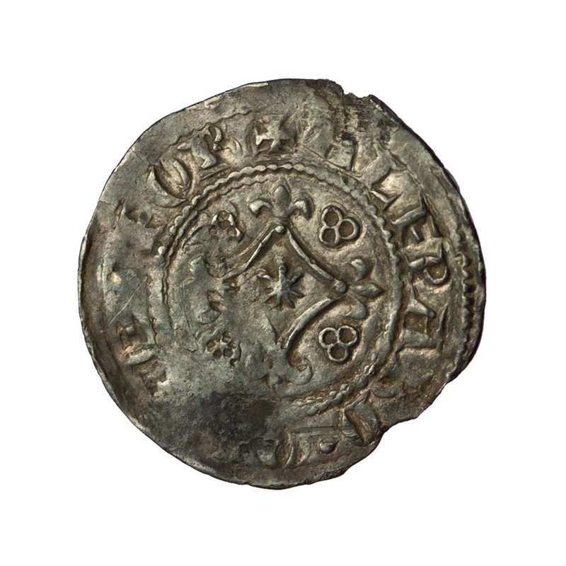 Henry I Silver Penny Star in Lozenge Fleury Bury C0104