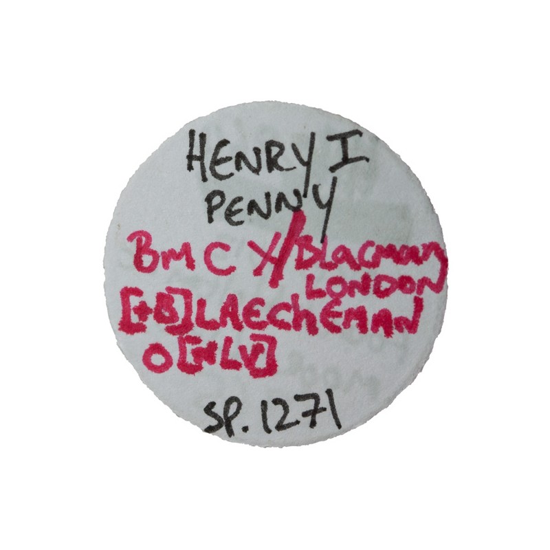Henry I Facing bust/cross fleury Silver Penny C0110