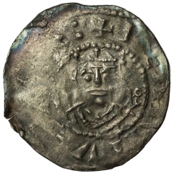 Henry I Facing bust/cross fleury Silver Penny C0110