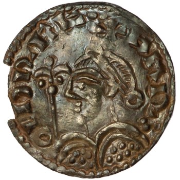 Harold I 'Fueer-de-Lis' Silver Penny B0347