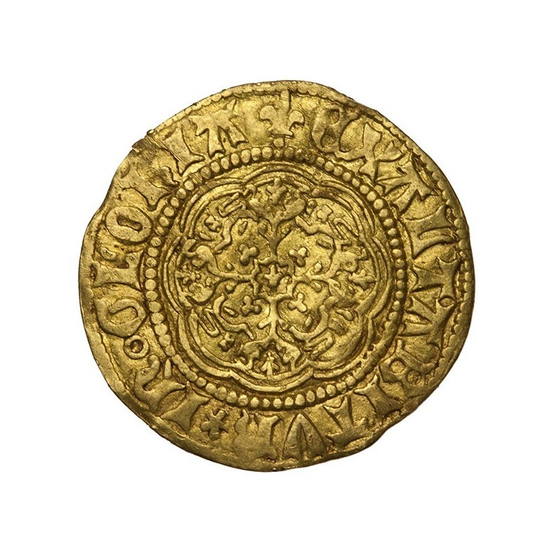 Henry VI Gold Quarter Noble E0216